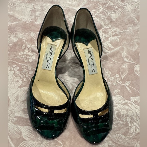 Jimmy Choo | Shoes | Jimmy Choo Green Stiletto Heels | Poshmark